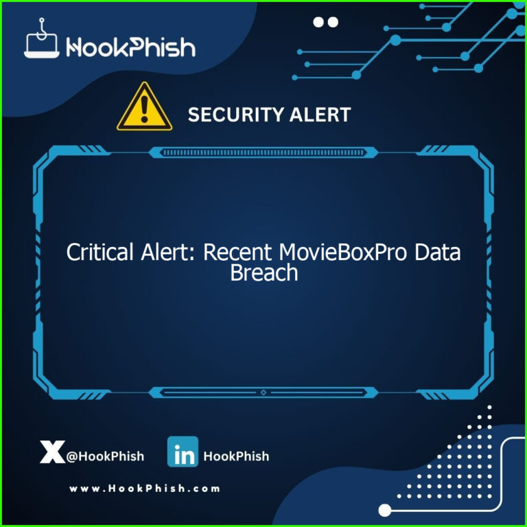 Critical Alert: Recent MovieBoxPro Data Breach