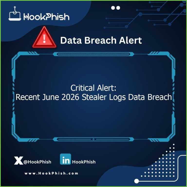 Critical Alert: Recent June 2026 Stealer Logs Data Breach